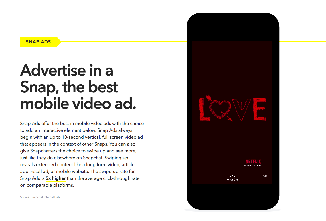 The complete guide to advertising on Snapchat: tips and examples